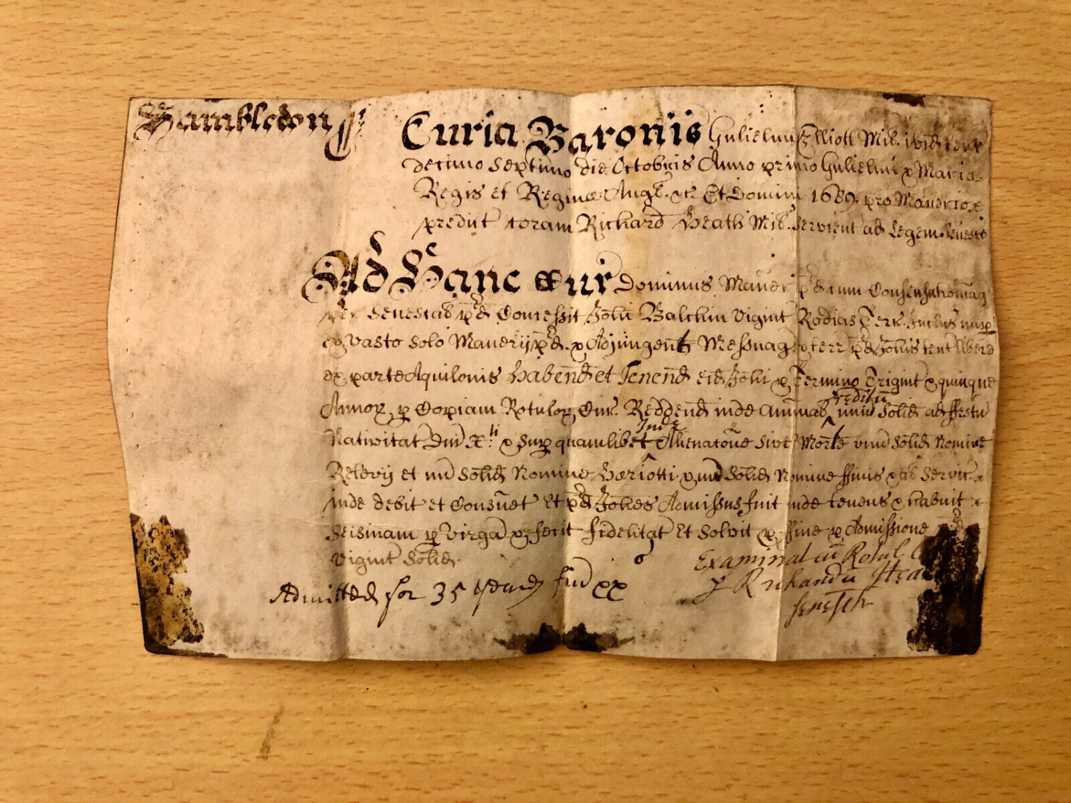 Royal Baron and Baroness of Hambledon in County of Surrey - Nobility.VIP